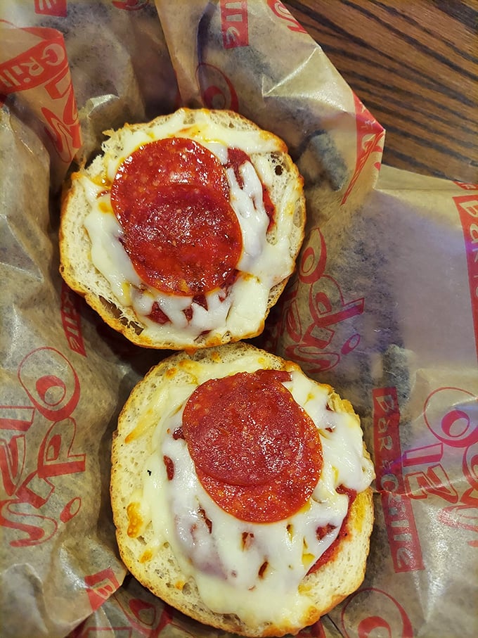 Pizza balls: proof that good things come in small packages. These little flavor bombs make sharing both necessary and slightly disappointing.
