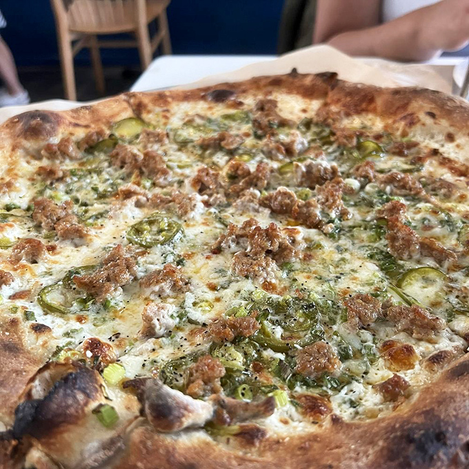 Fennel sausage meets mama lil's peppers in a flavor tango that'll make your taste buds dance.