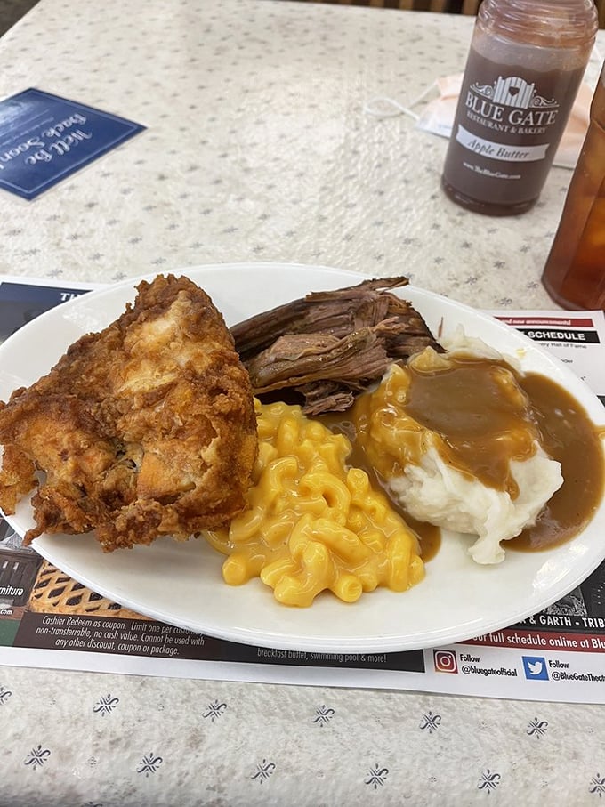 This isn't just a plate of food; it's a dissertation on why comfort cooking will never go out of style.