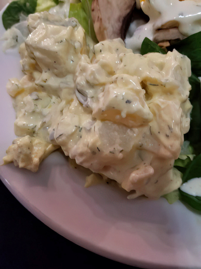 Potato salad that your grandmother would approve of&mdash;creamy, herby, and substantial enough to make a side dish feel like the main event.