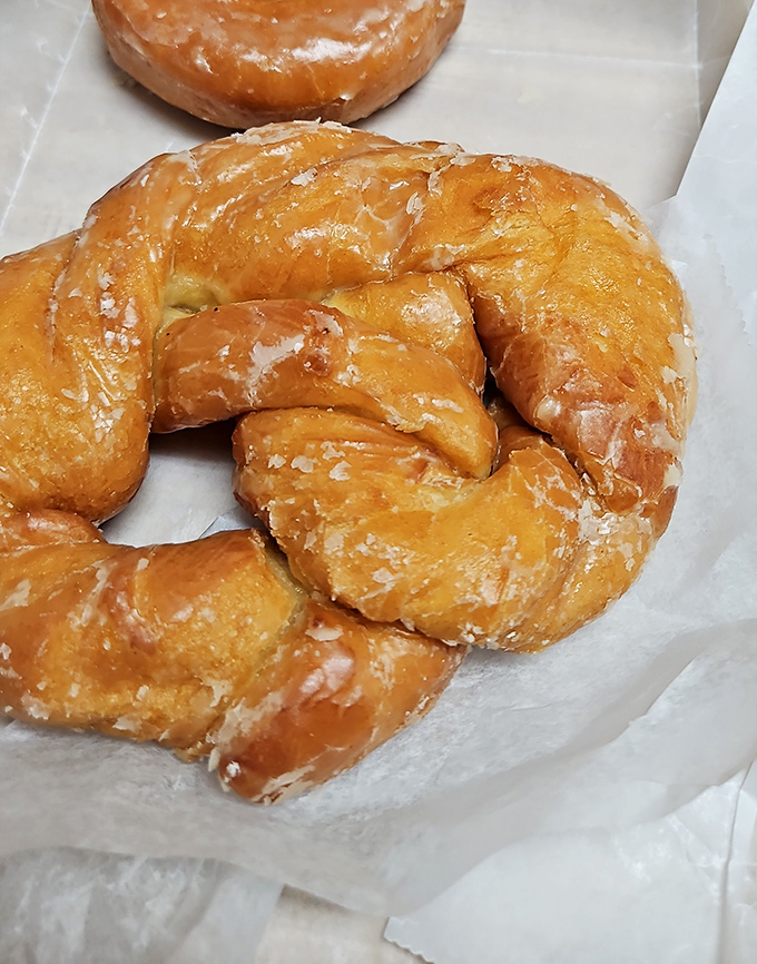 Twisted pretzel donuts prove that sometimes the best things in life come with creative curves and glazed perfection.