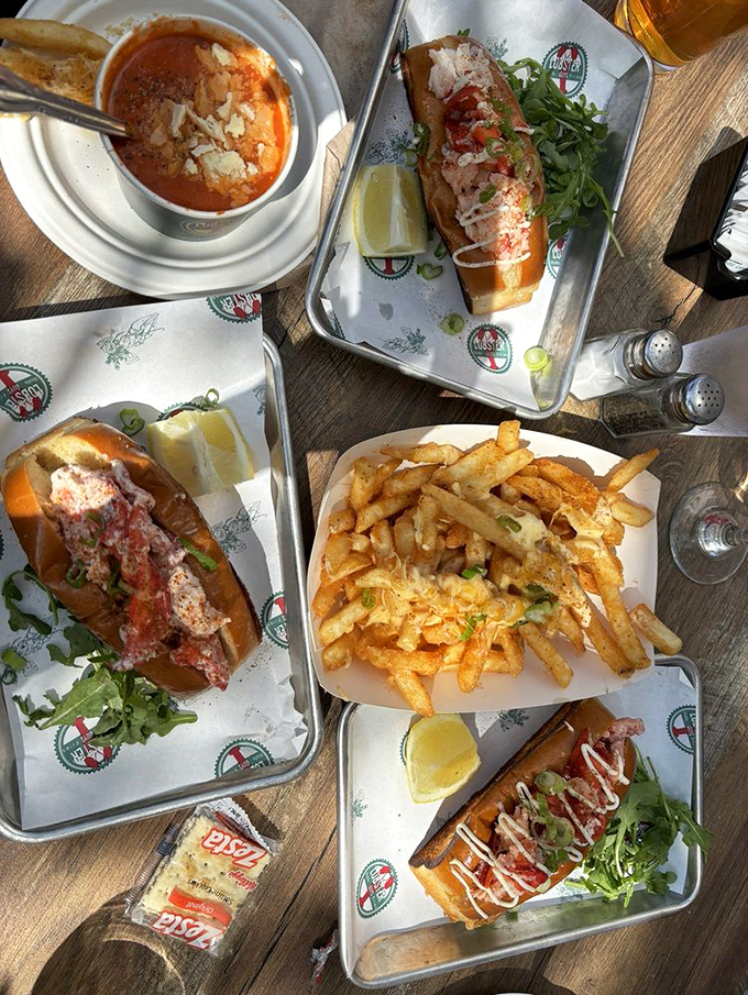 A seafood spread that makes sharing both necessary and slightly painful. You'll want every last morsel for yourself.