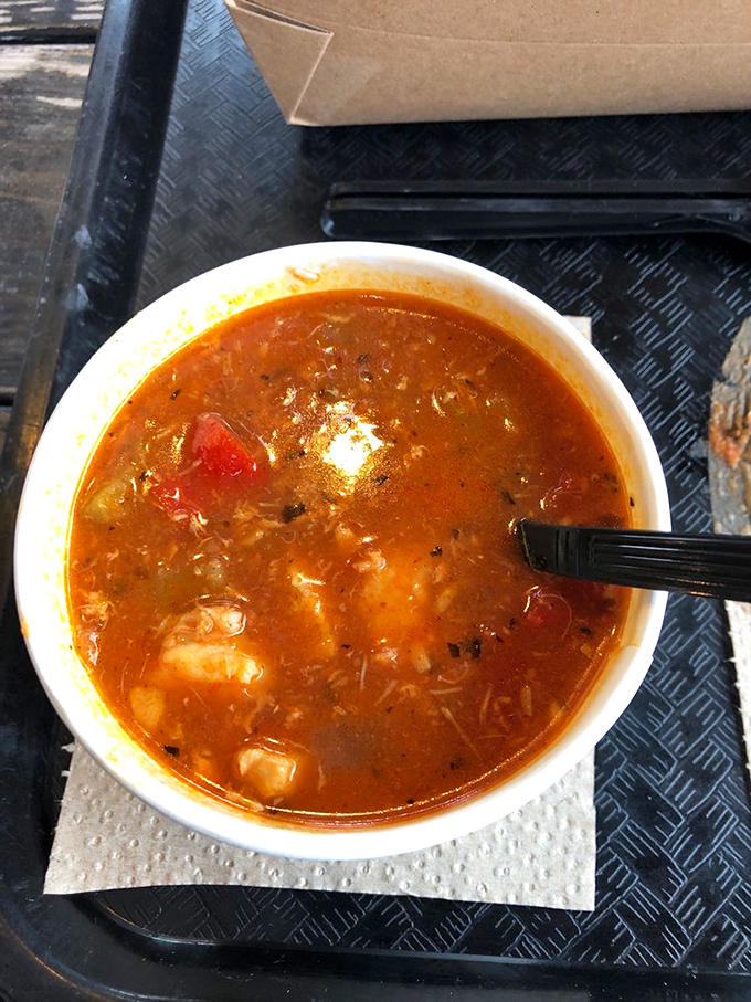 A bowl of seafood stew that warms the soul. Each spoonful delivers a taste of the Atlantic that would make any fisherman proud.