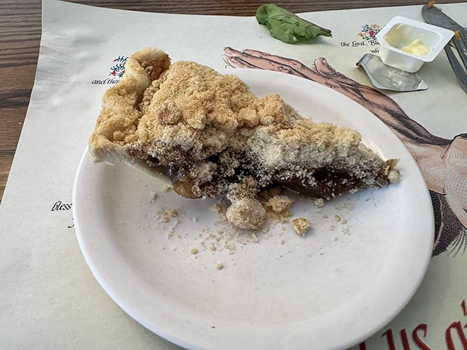 Traditional shoo fly pie with crumb topping delivers the sweet taste of Pennsylvania Dutch heritage perfectly.