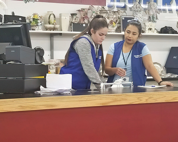 Friendly staff members guide shoppers through this maze of possibilities with the patience of seasoned tour guides.