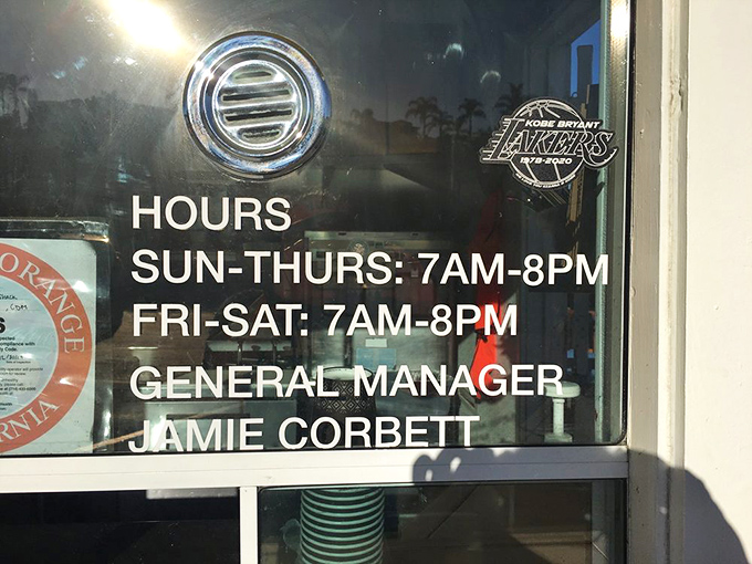 Those hours tell you everything—this place understands beach time runs differently than city time.