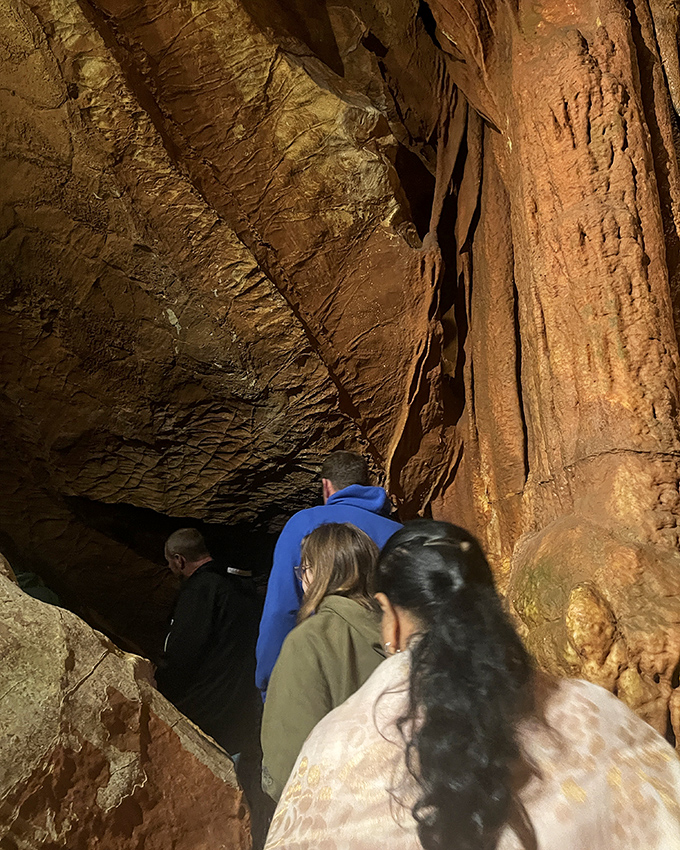 Following in the footsteps of explorers through ancient passageways, where each turn reveals another million-year miracle.