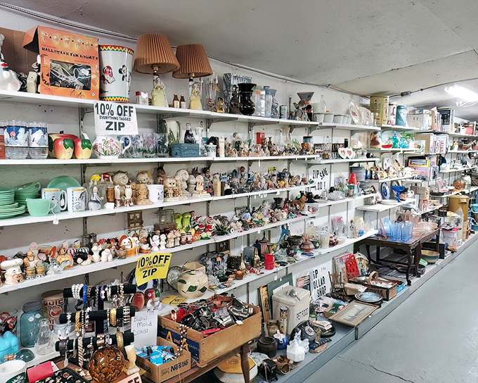 "In a world where you can be anything..." and apparently own everything. This cozy nook proves maximalism never really went out of style.