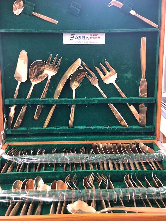 Silverware with character &ndash; these serving pieces have scooped, sliced, and served through decades of family gatherings and holiday feasts.