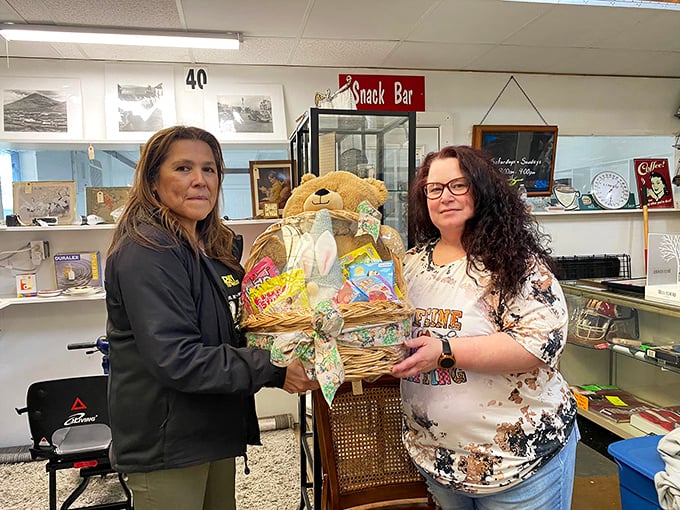 Summer shopping in full swing. Under blue skies and canopy tents, the outdoor vendors create an atmosphere somewhere between yard sale and fashion boutique.