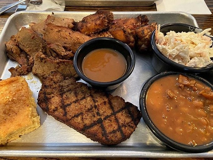 The sampler platter: because sometimes you need to taste everything to believe how good it all is.