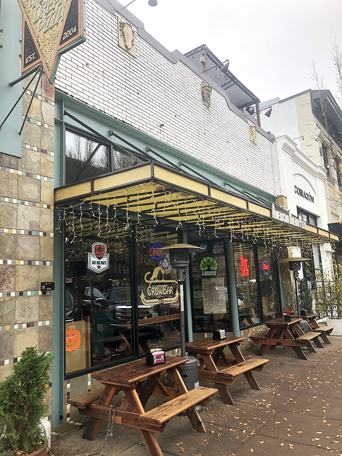 American Dream's humble brick storefront blends into downtown Corvallis&mdash;the pizza equivalent of a brilliant professor in casual clothes.