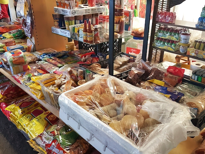 The Austin Country Flea Market offers authentic border cuisine. Diet plans come here to die a delicious death!