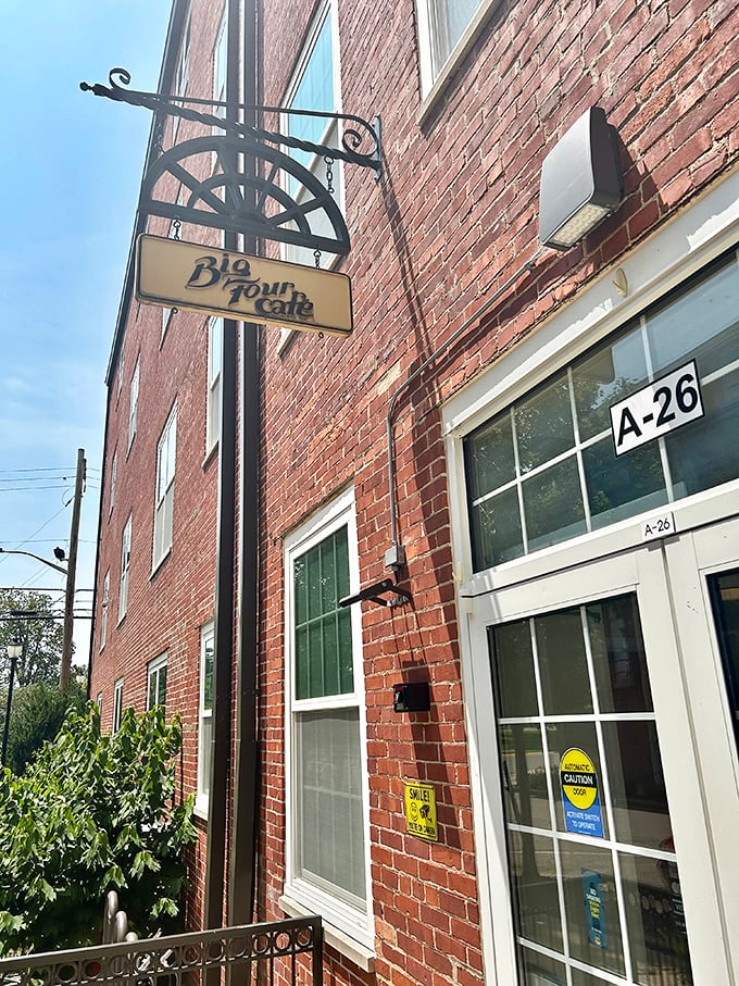 Big Four Caf&eacute;'s historic brick exterior and vintage sign are like finding a secret breakfast club in Batesville's charming downtown.