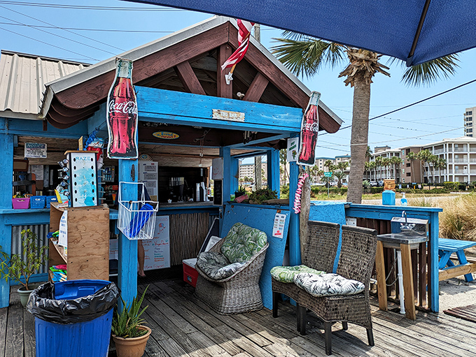 Deep Blue's rustic beach shack vibe is old Florida at its finest &ndash; where wooden decks and Gulf views enhance every bite of fresh-caught seafood.