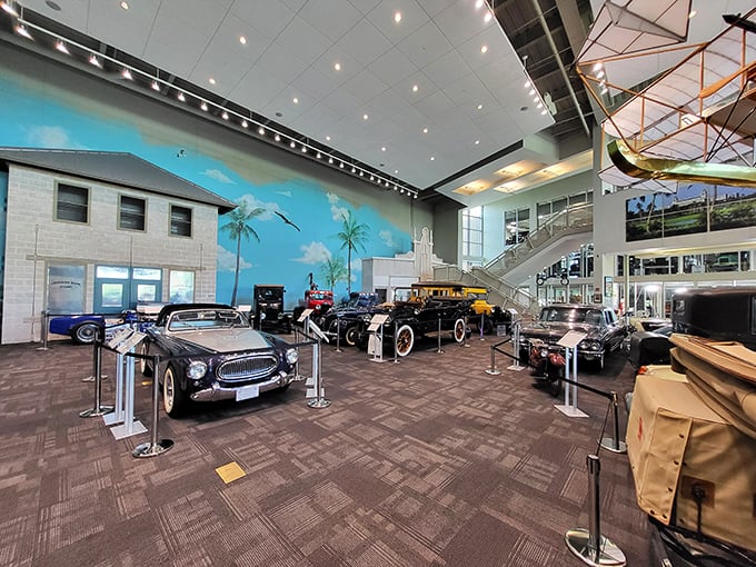 Art deco meets horsepower. The Elliott Museum's stunning architecture provides the perfect backdrop for its collection of automotive treasures.