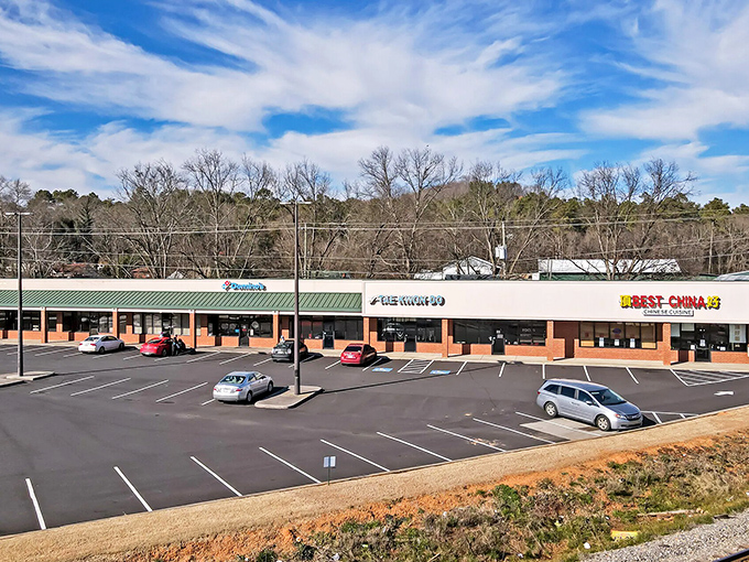 Euharlee's historic buildings stand as proud sentinels of time, their weathered bricks telling stories of Georgia's rich past.