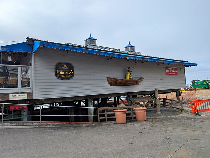 Fisherman's Restaurant's weathered charm comes from decades of sea spray and satisfied diners. Eating here feels like joining a coastal tradition.