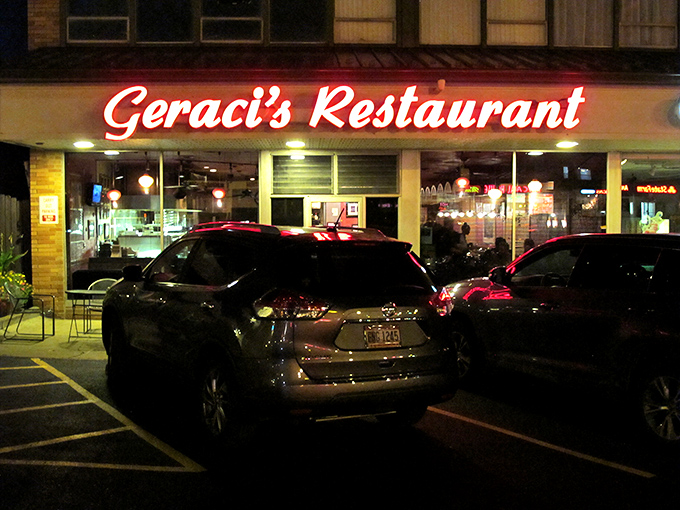When that red sign glows at night, resistance is futile. Geraci's has been University Heights' comfort food headquarters since before comfort food was cool.