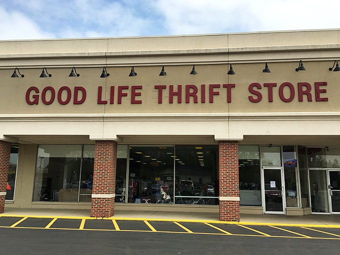 Good Life Thrift Store lives up to its name. This unassuming storefront houses a universe of unexpected delights.
