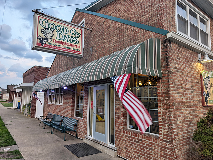 That American flag isn't just decoration &ndash; it's a reminder that great fried chicken is as American as apple pie, only crunchier.