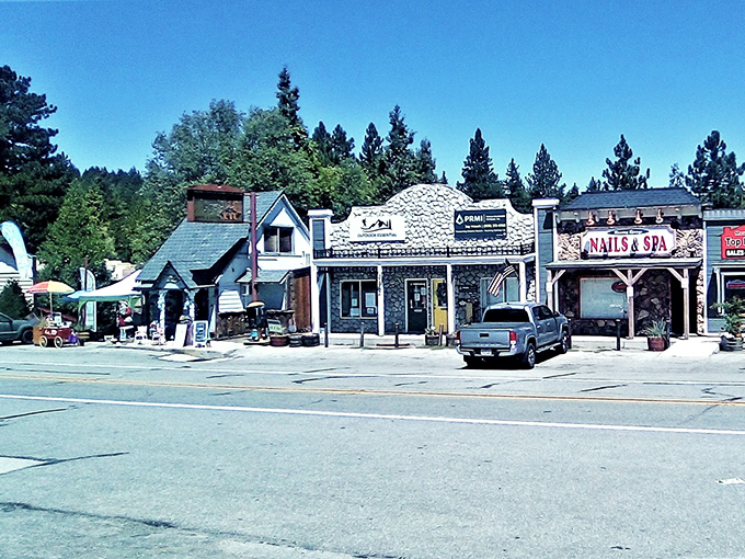 Green Valley Lake's small-town center proves that "downtown" is a state of mind, not a matter of square footage.