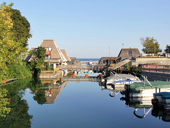 Leland's Fishtown preserves Michigan's maritime heritage while looking like it was designed specifically for your Instagram feed.