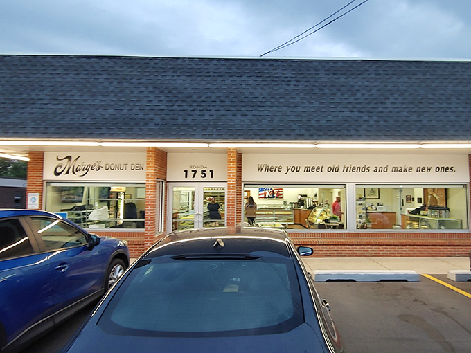 "Where you meet old friends and make new ones" isn't just a slogan at Marge's &ndash; it's the secret ingredient baked into every donut.