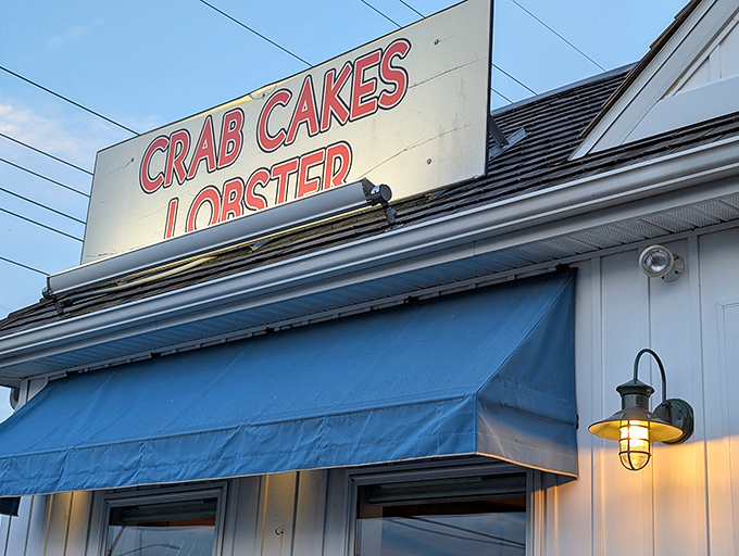 Matt's Fish Camp looks like it was plucked from a coastal postcard. Simple, blue, and promising seafood that makes vacation memories last.