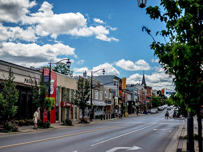 Milton's Federal Street showcases Victorian architecture that would make any historic preservation society swoon with envy. 