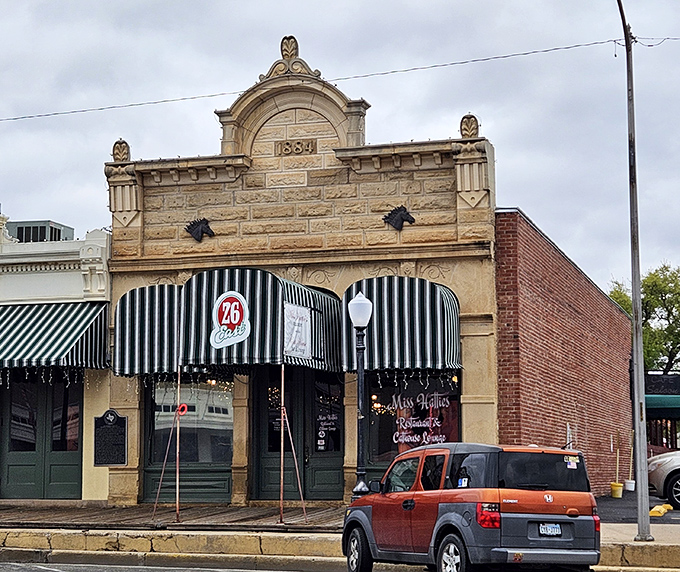 Miss Hattie's historic stone facade has witnessed over a century of San Angelo history&mdash;and countless perfect steaks.