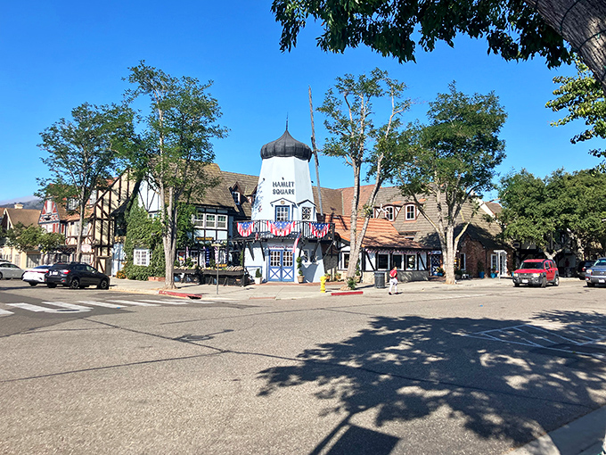Solvang's Danish-inspired architecture makes you feel like you've crossed the Atlantic without the jet lag.
