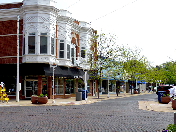 St. Joseph's historic downtown architecture tells stories from another era while housing modern shops and eateries.