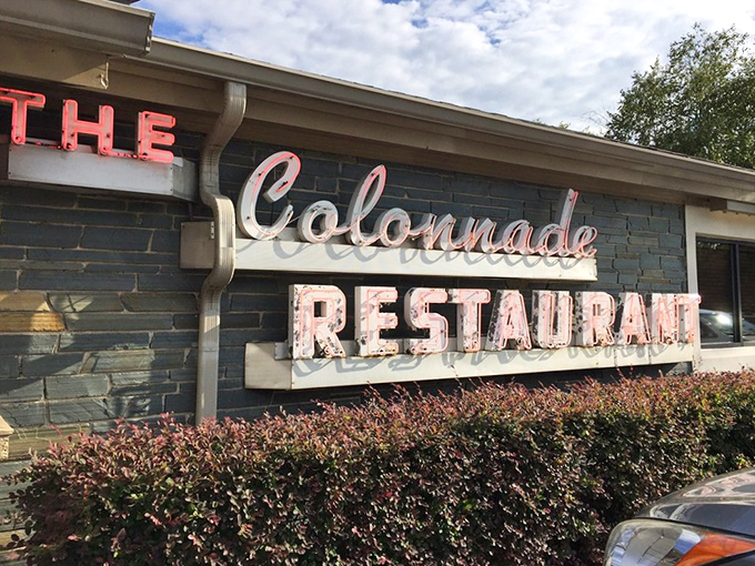 That vintage sign has been promising comfort since your parents were young &ndash; some things never go out of style.