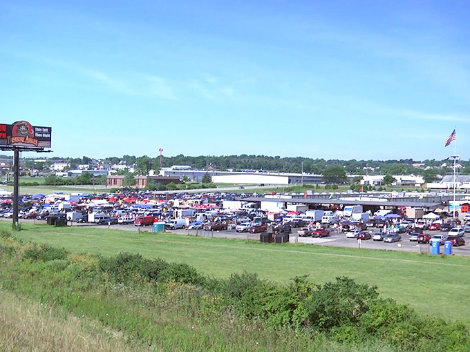 Treasure Aisles lives up to its name - every table holds potential "Antiques Roadshow" moments.