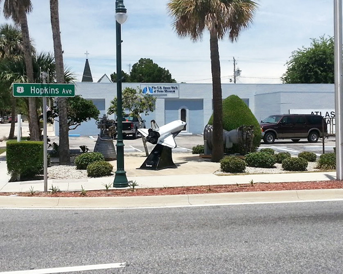 Blue doors to the cosmos – where space history feels personal and the moon landing happened just yesterday.