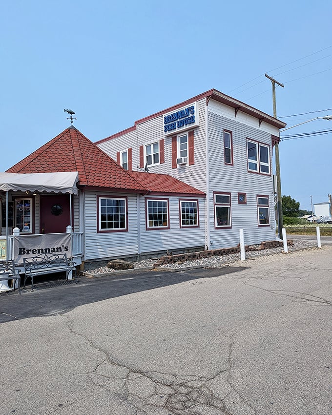 The red-roofed Fish House looks straight out of a storybook, but the seafood inside is the real happily-ever-after for hungry visitors.