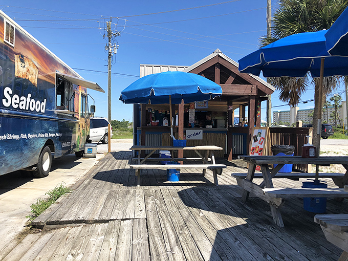 This little blue haven on Pensacola Beach proves that sometimes the best seafood comes with sand between your toes and no pretense whatsoever.