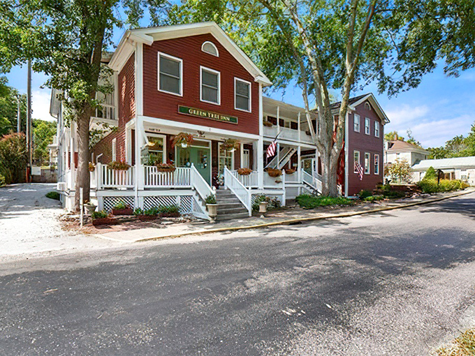 The Green Tree Inn welcomes weary travelers to Elsah with the promise of homemade comfort and stories from another century.