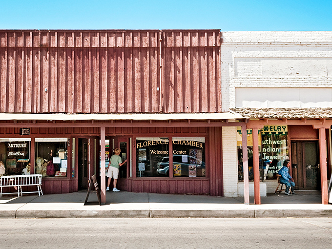 Florence: Small-town storefronts with prices to match. The Chamber of Commerce doesn't need to work hard to sell Florence's affordable charm.