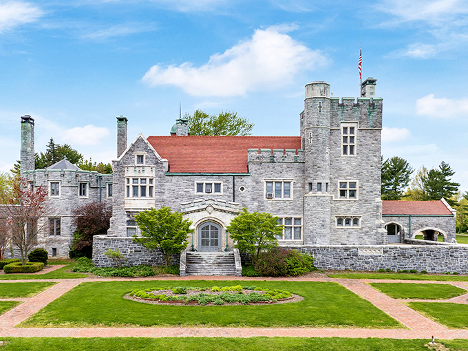 School district offices never looked this majestic. Makes filing paperwork feel like a scene from "Game of Thrones."