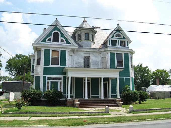 Goldsboro's colorful Victorian mansion stands proud as a reminder that small towns once competed with big cities.