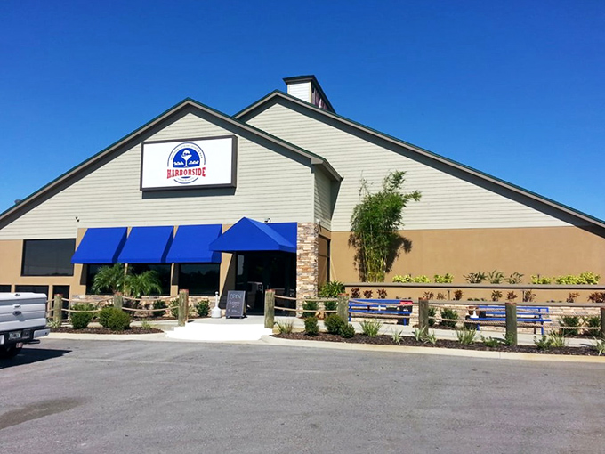 Don't let the conventional exterior fool you—inside this building are some of Winter Haven's most unconventional seafood delights.