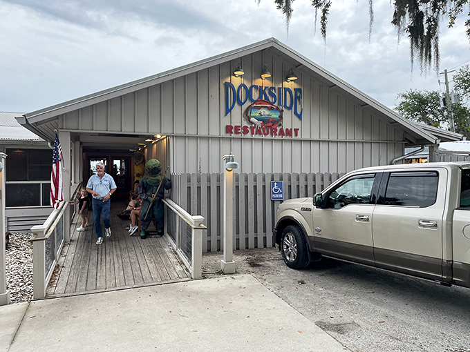 Ladys Island Dockside &ndash; where Spanish moss and fresh catches create the perfect Lowcountry moment.