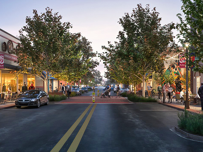 The tree-lined avenues of Lancaster provide shade for your walks and shelter for your retirement nest egg.