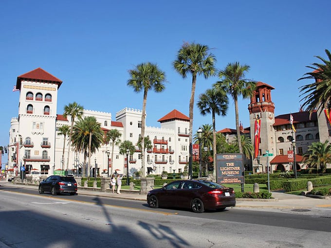 The majestic Lightner Museum in St. Augustine stands as a testament to Gilded Age grandeur.