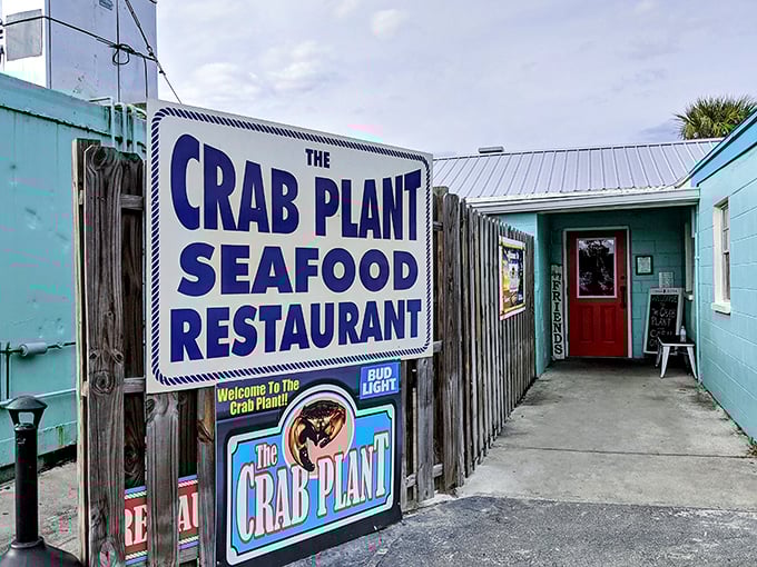 Where the sign says "seafood market" but your taste buds will discover it's so much more than that.