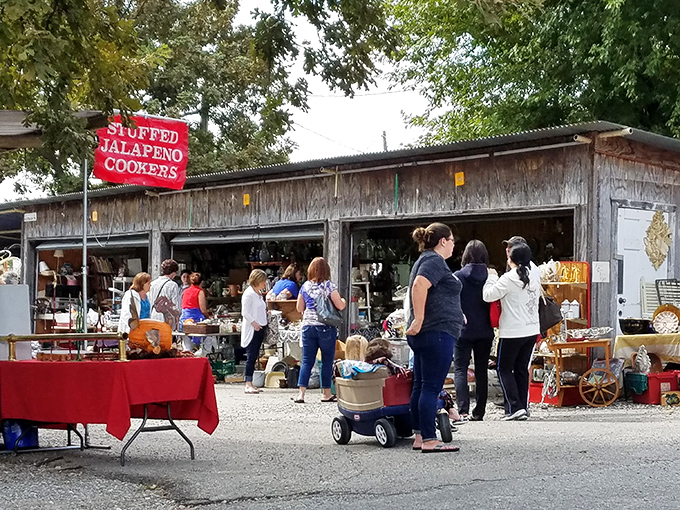 "Stuffed Jalape&ntilde;o Cookers" and other treasures await! This weathered building houses countless stories and surprises.
