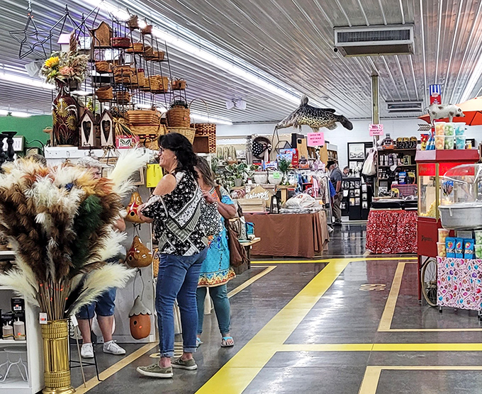 Clean, bright, and organized - this isn't your dusty flea market stereotype, folks! 