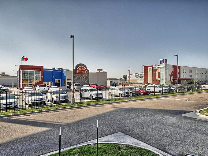 Weslaco's downtown captures that distinctive South Texas personality&mdash;where street signs read "One Way" but the culture flows in all directions.